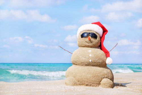 Noël en Australie : Les pieds dans le sable